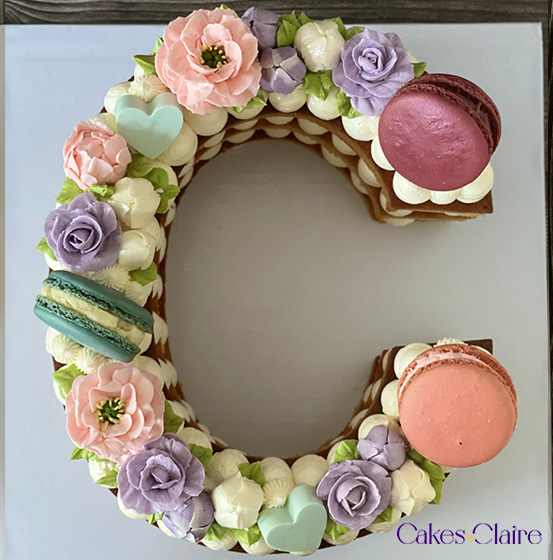 Letter Cakes – Cakes by Claire