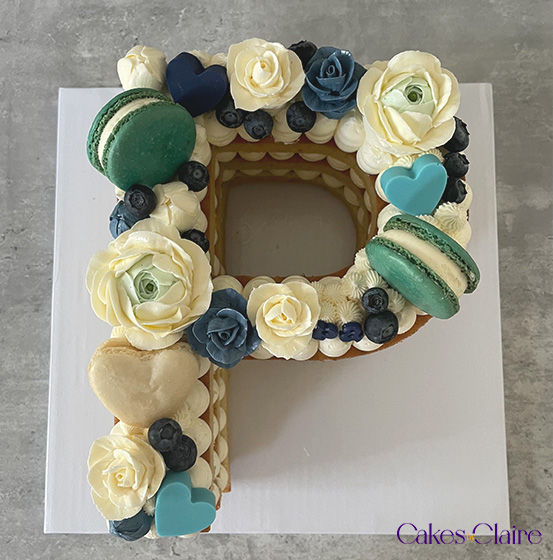 Letter Cakes – Cakes by Claire