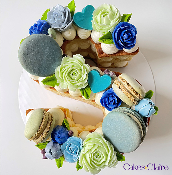Letter Cakes – Cakes by Claire