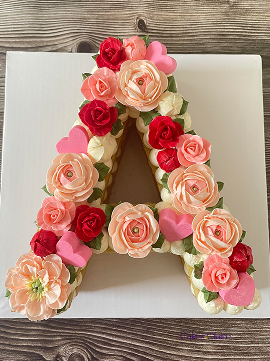 Letter Cakes – Cakes by Claire