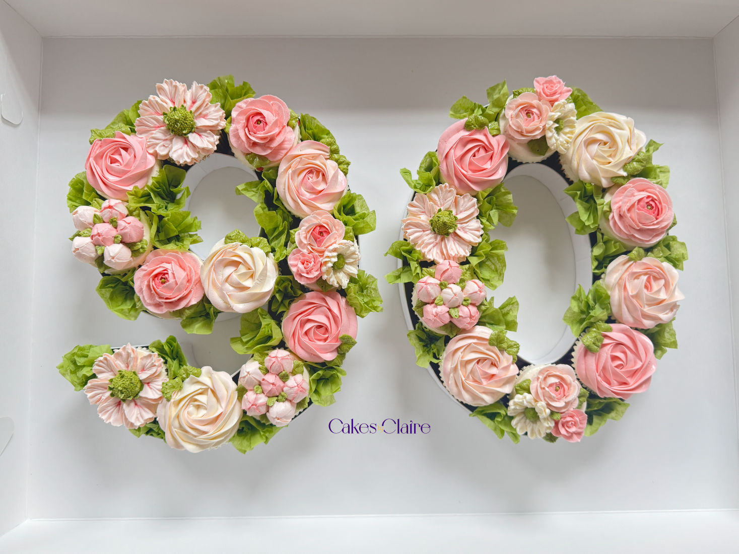 Cupcakes in NUMBERS – Cakes by Claire